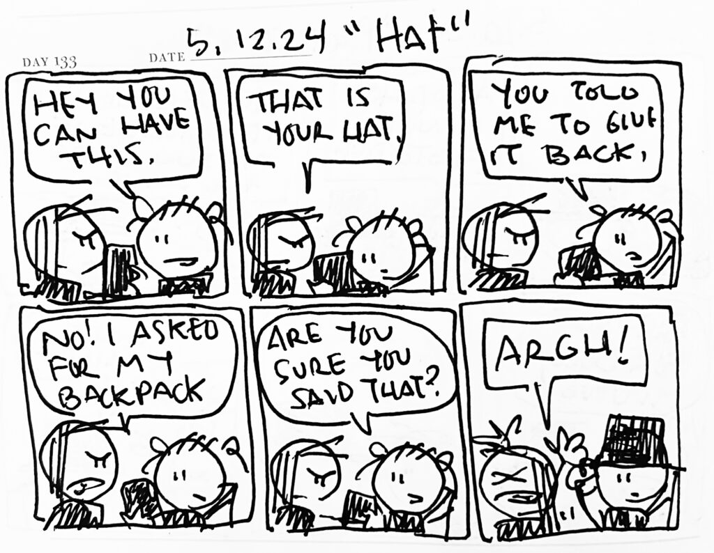 5.12.24 “hat” – Magnesium Sisters